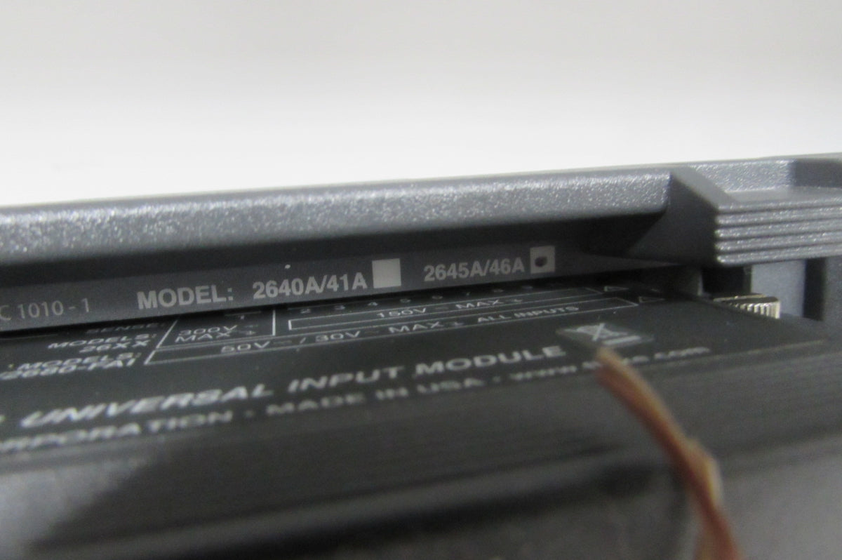 Fluke 2645A NetDAQ Data Logger w/ Universal Input module – COGWELL