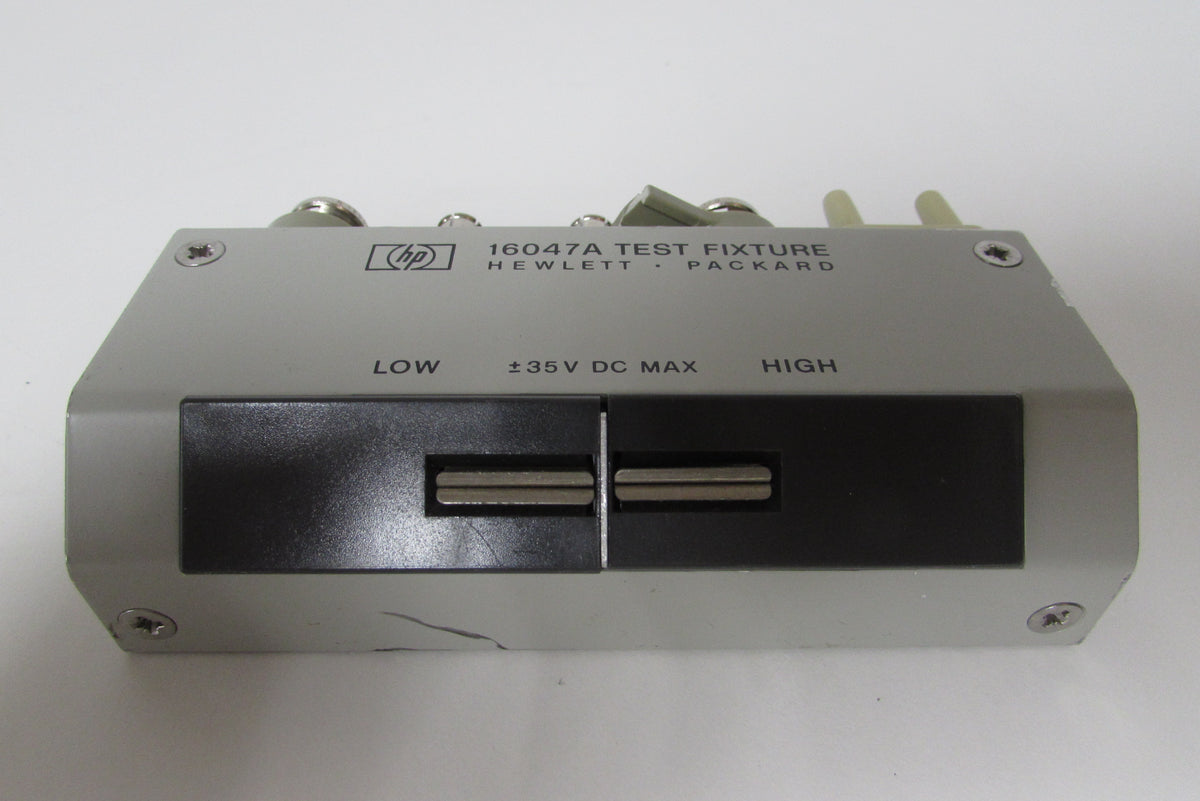 Agilent 16047A LCR Impedance Test Fixture for Axial/Radial – COGWELL