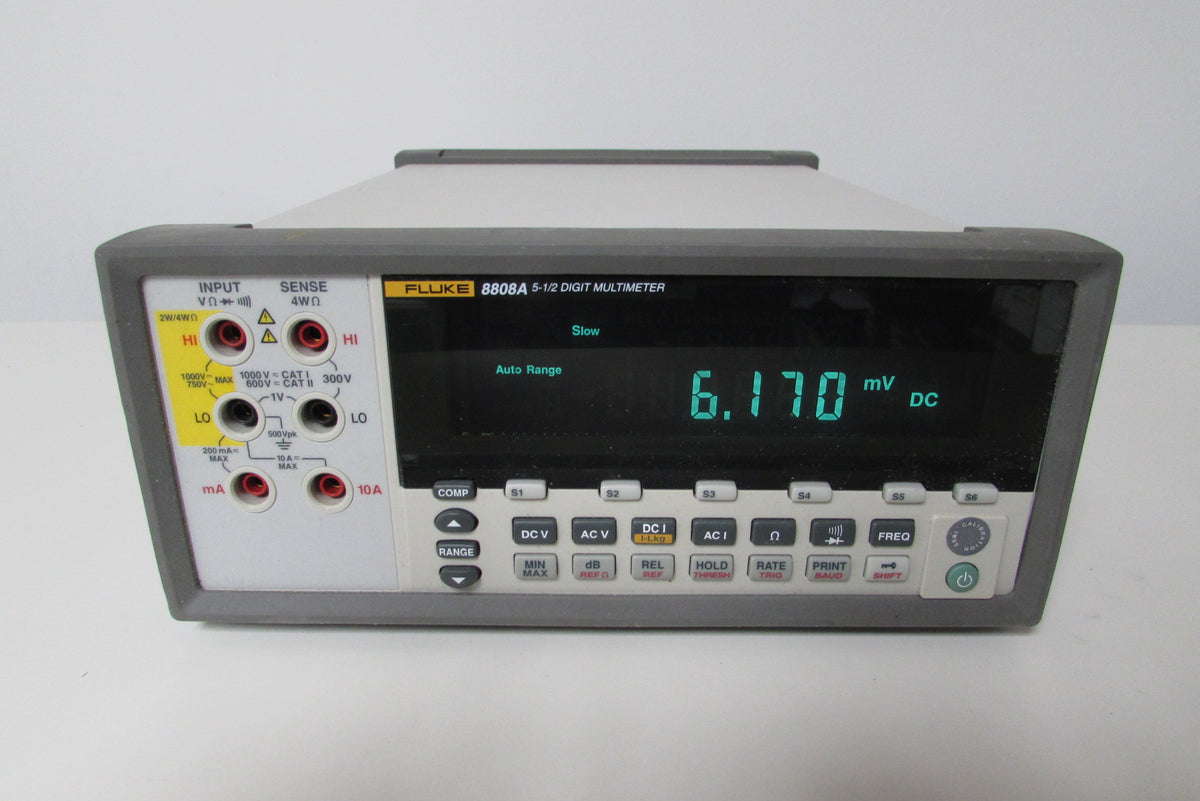 Fluke 8808A Digital Multimeter, 5.5 Digit DMM – COGWELL