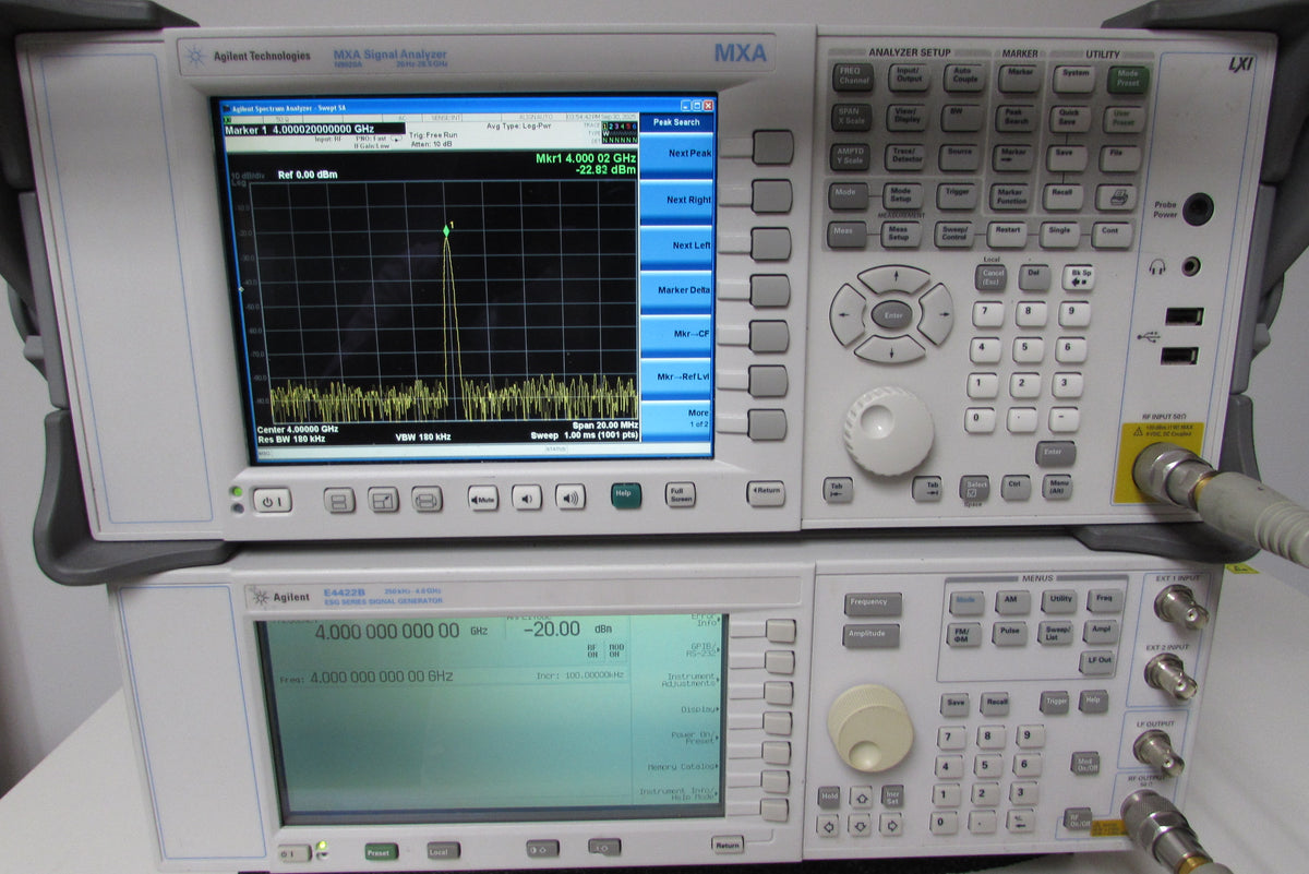 Agilent E4422B ESG Series Signal Generator, 250 kHz - 4 GHz – COGWELL