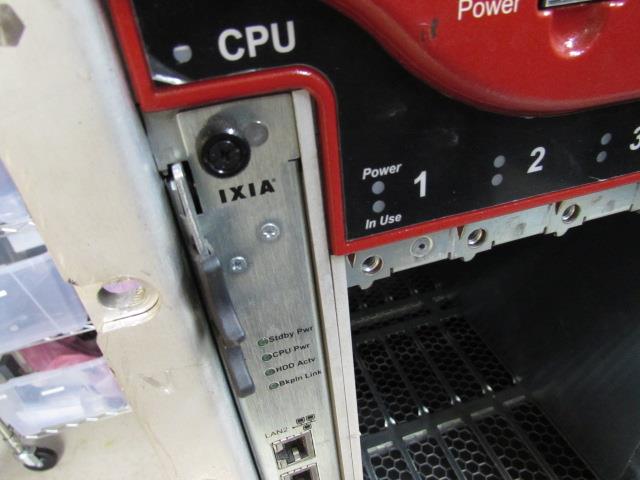 IXIA XG12 12-SLOT MODULAR CHASSIS w/ permanent licenses, IxOS v8.40 ...