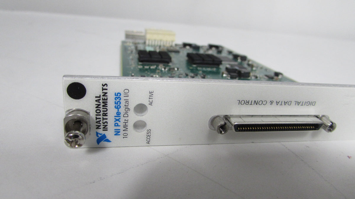 National Instruments NI PXIe-6535 Digital I/O Module – COGWELL