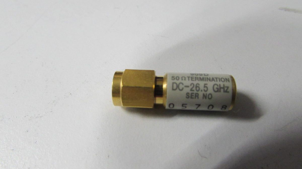 Agilent 909D Coaxial Termination DC to 26.5 GHz, SMA(m), (pn: 00909-60 ...